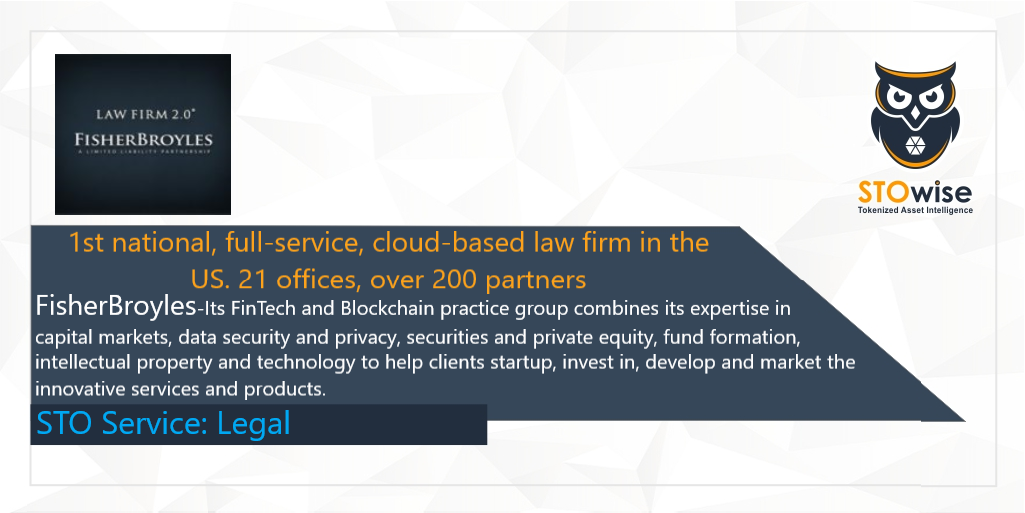 FisherBroyles - Security Token Service Provider - STOwise